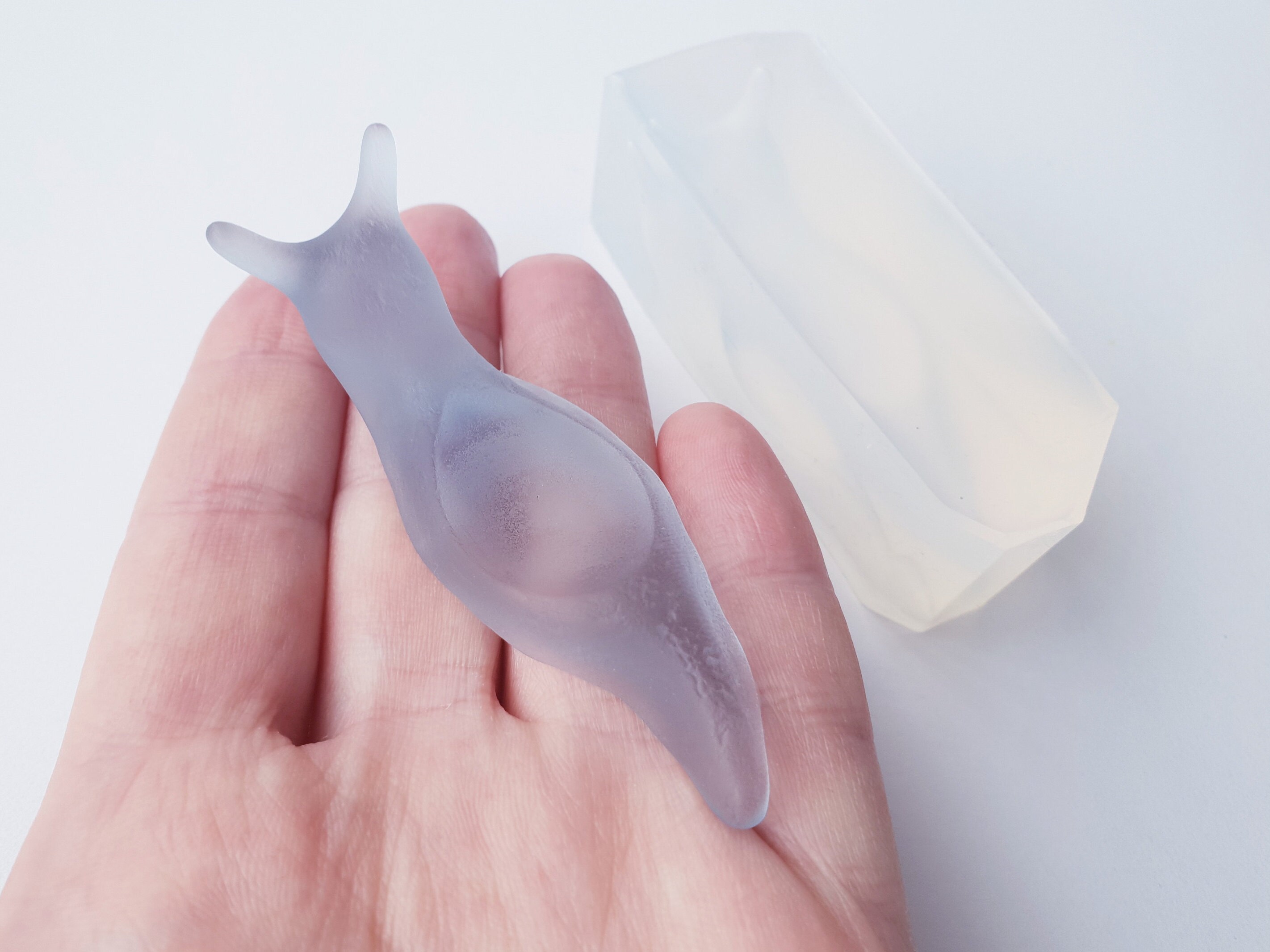 67 X 23 Mm Snail Slug Mold for Resin - Etsy UK