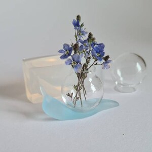 48 X 20 Mm Snail Slug Silicone Mold for Resin Glass Bowls - Etsy UK