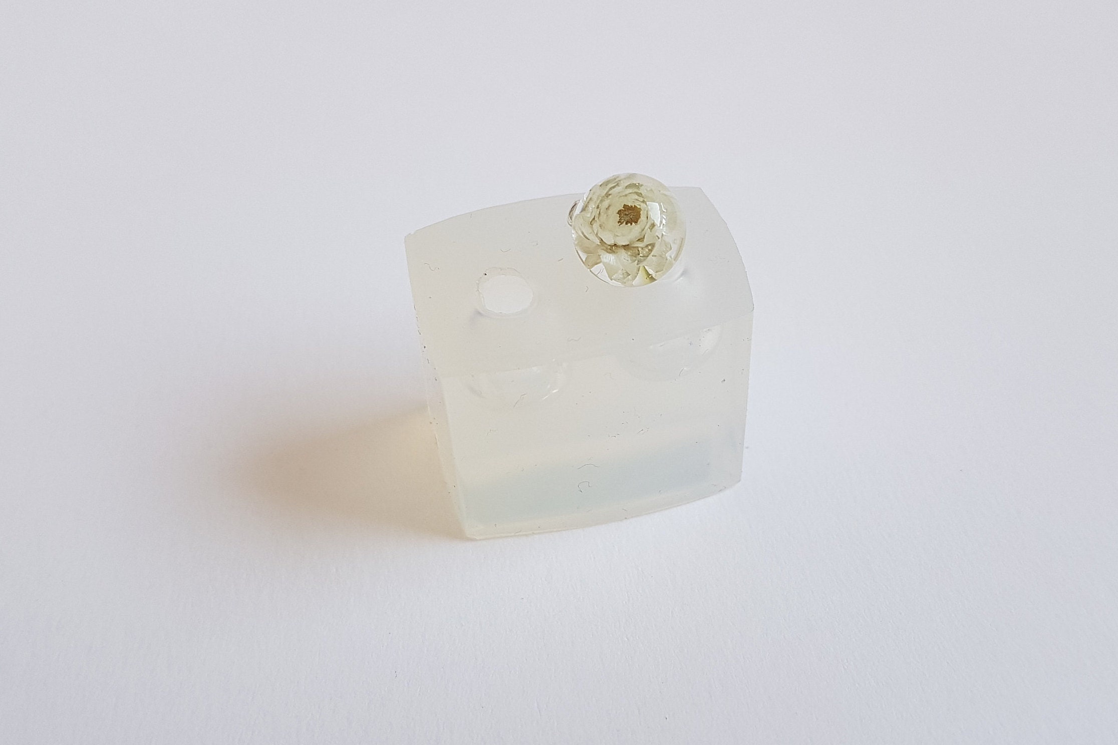Transparent Silicone Mould for Resin Jewellery Sphere/ball 11 Mm X 2 ...