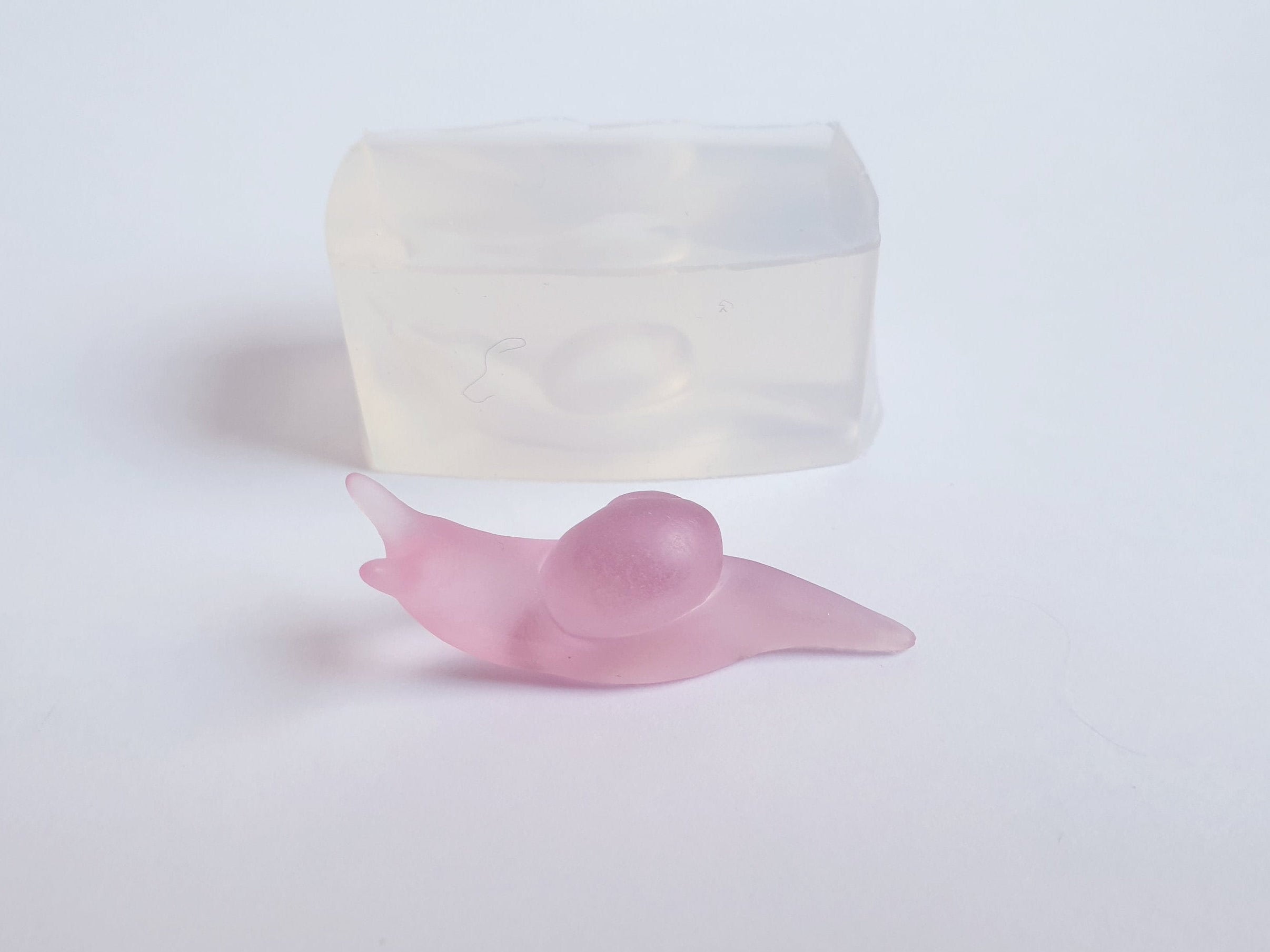 Snail With Shell Clear Silicone Mould for Resin Jewellery and | Etsy UK