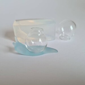 48 X 20 Mm Snail Slug Silicone Mold for Resin Glass Bowls - Etsy UK