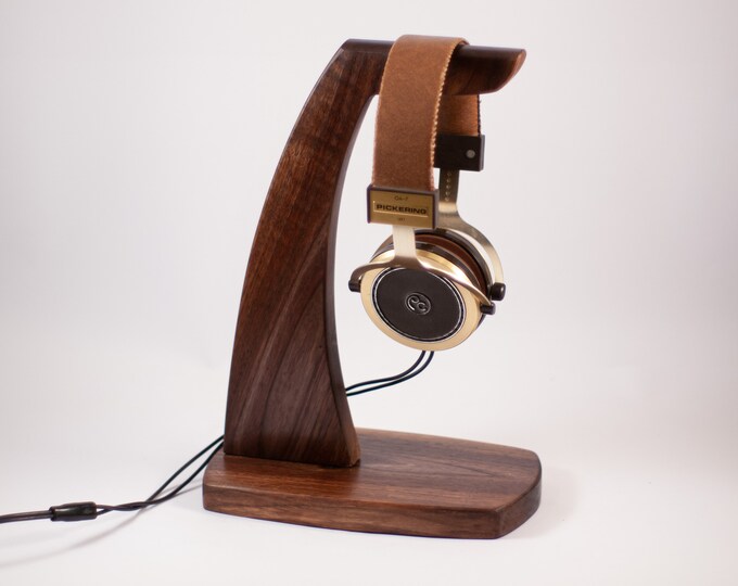 Wooden Headphone Holder, Headphone Stand, Headphone Hanger - Etsy