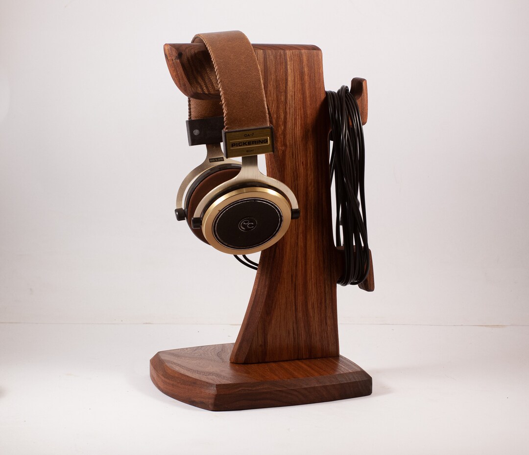 Wooden Headphone Holder Headphone Stand Headphone Hanger - Etsy