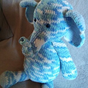 Big Cuddling Elephant Cushion - Etsy