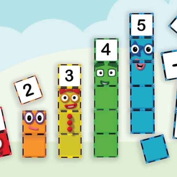 Numberblocks Magnets - Etsy
