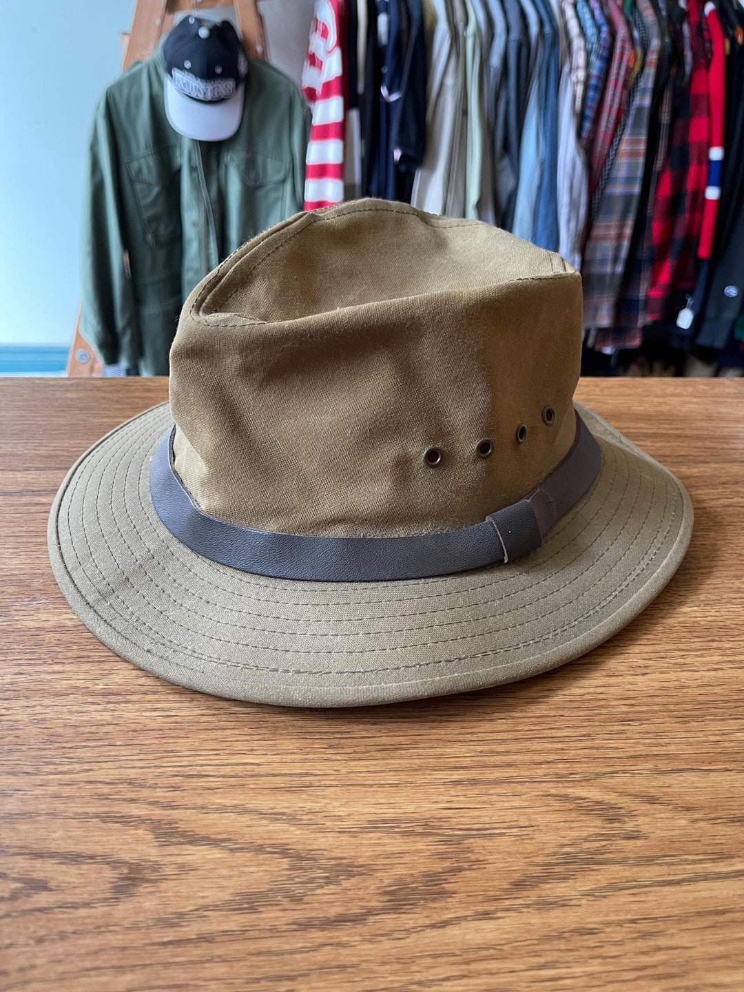 FILSON / Waxed Canvas Hat / Fishing Hat / Made in USA / Filson Lid ...