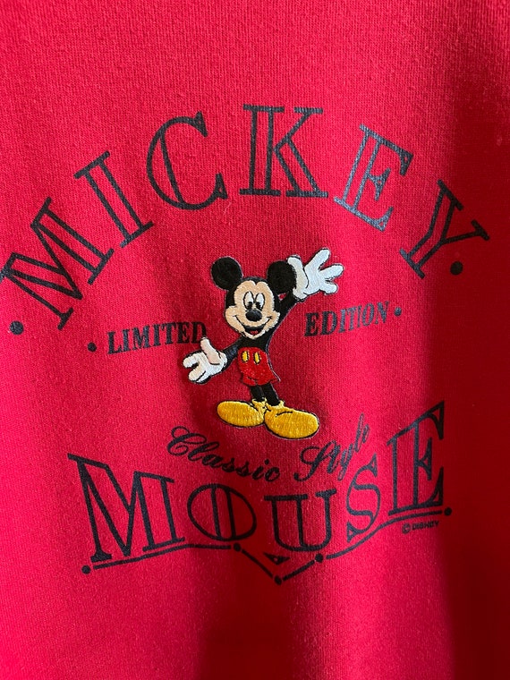 MICKEY Mouse / Disney vintage / big red Mickey / genu… - Gem