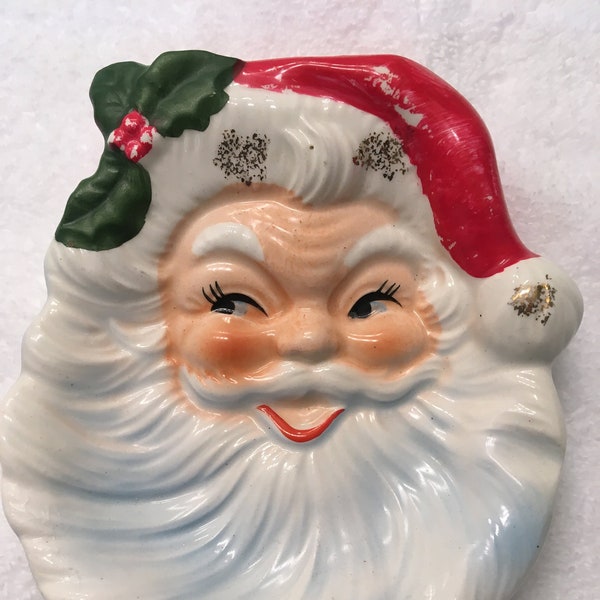Santa Head Wall Hanging - Etsy