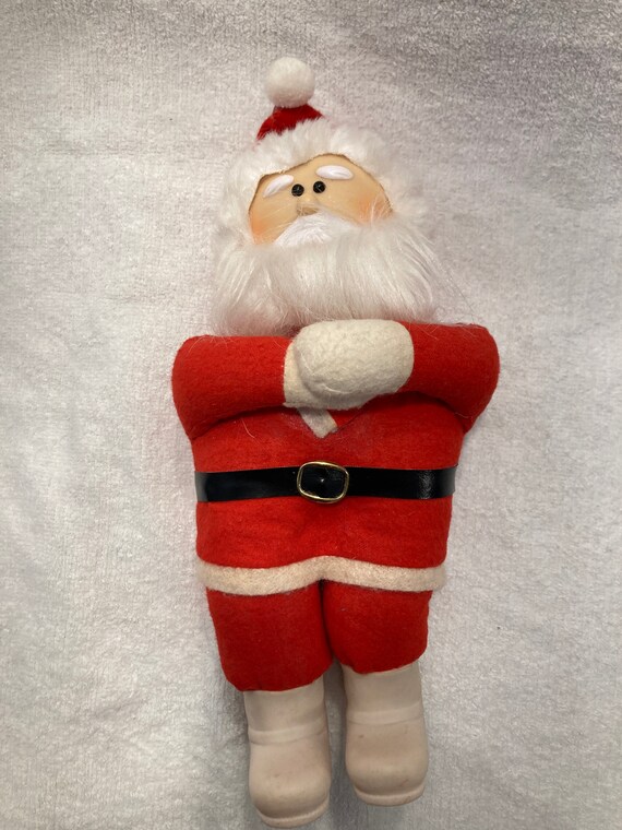 Vintage Santa With Prange Way Store Sticker on Bottom of Boot | Etsy