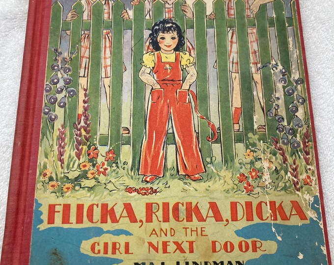 Vintage Children's Book Flicka Ricka Dicka and the Girl Next Door, by ...