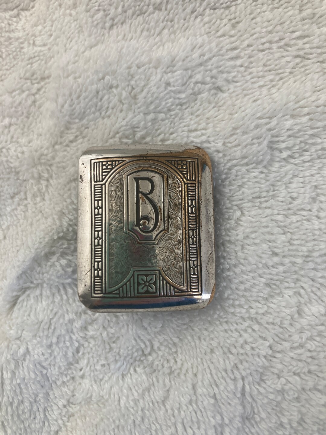 Vintage Hickok Initial B Belt Buckle Art Deco Monogram - Etsy