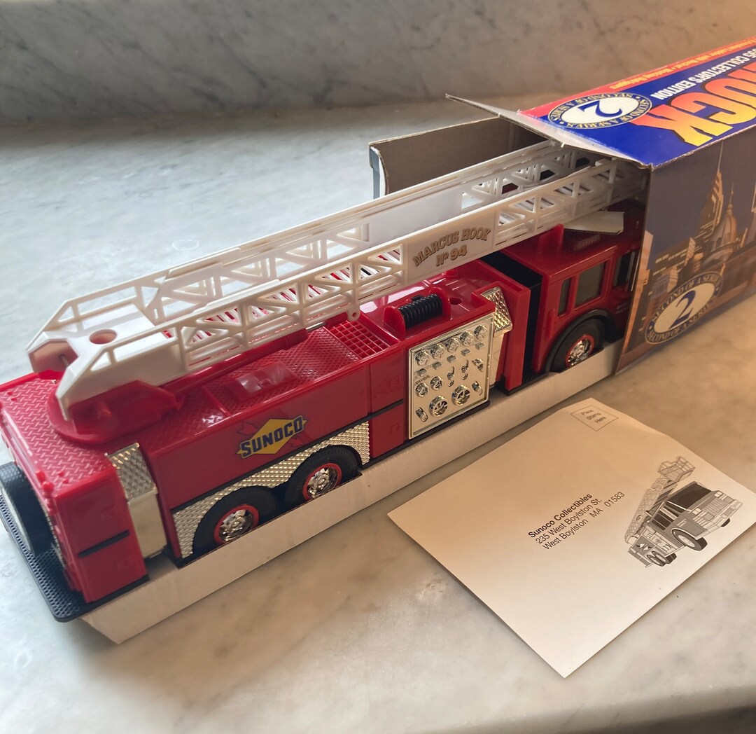 Sunoco Aerial Tower Fire Truck 1995 Collector's Edition Second of a ...