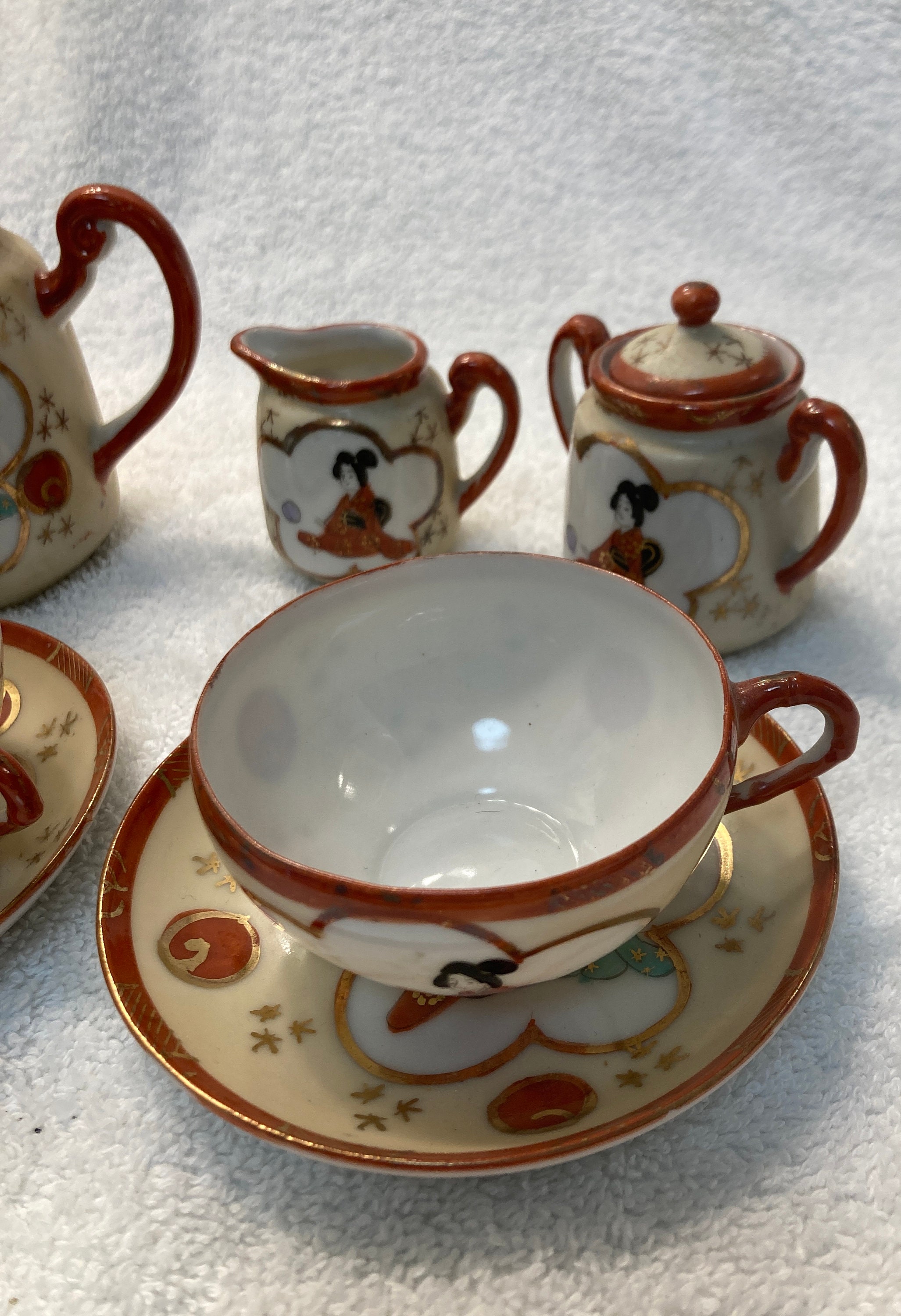 Vintage Toy Tea Set Made in Japan in Original Box. Includes 2 - Etsy