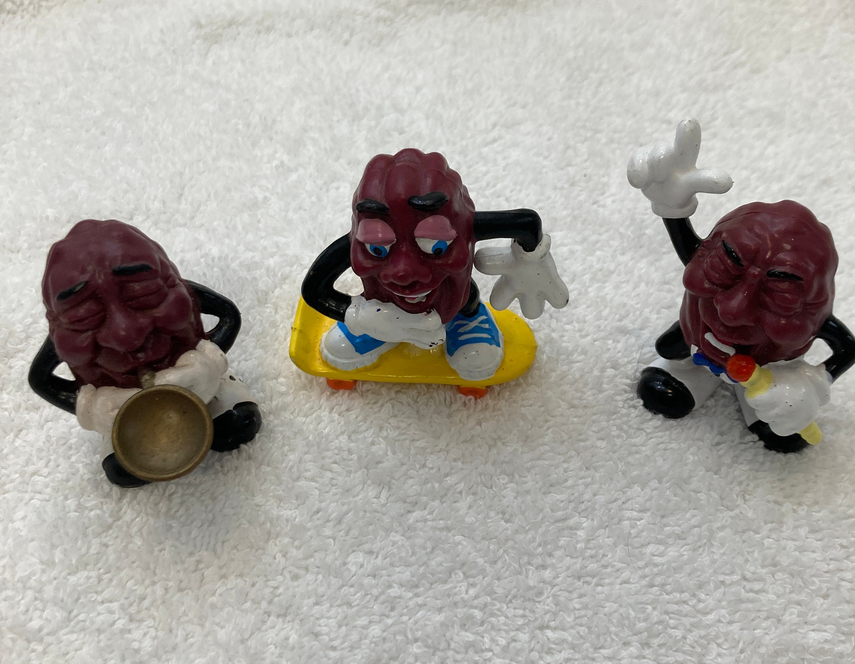 Vintage California Raisins Figures Original Set of 3, 80's California ...