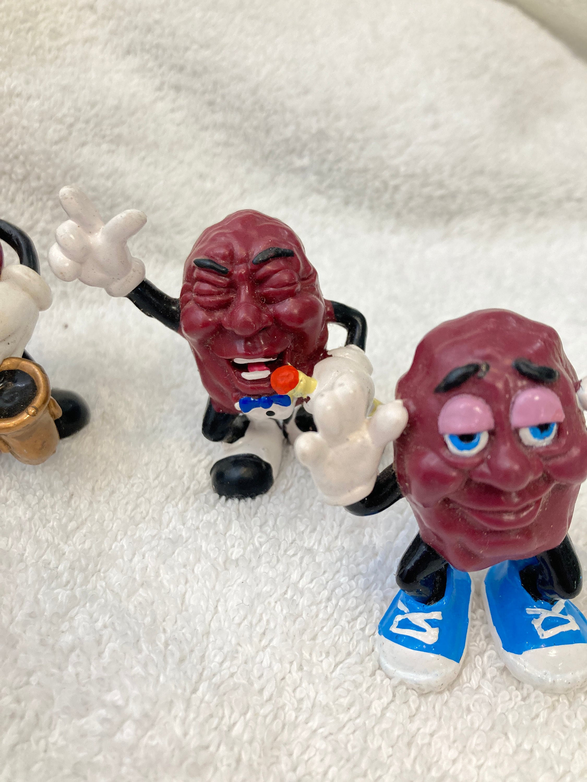 Vintage California Raisins Figurines Set of 5 - Etsy