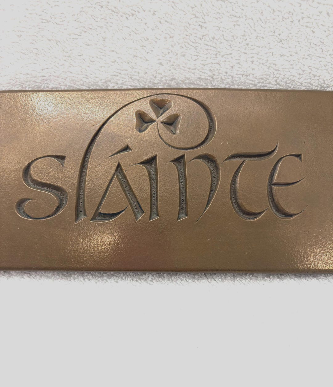 Slainte Irish Gaelic Plaque Wild Goose Studio Carved Art Wall Décor - Etsy