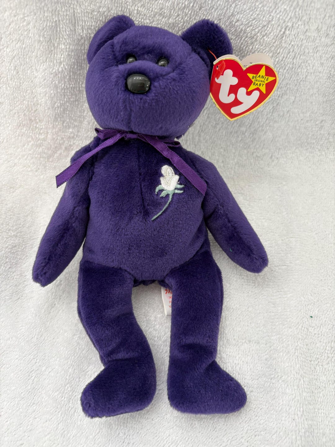 Princess Diana TY Beanie Baby - First Edition Limited Edition Plush - Etsy