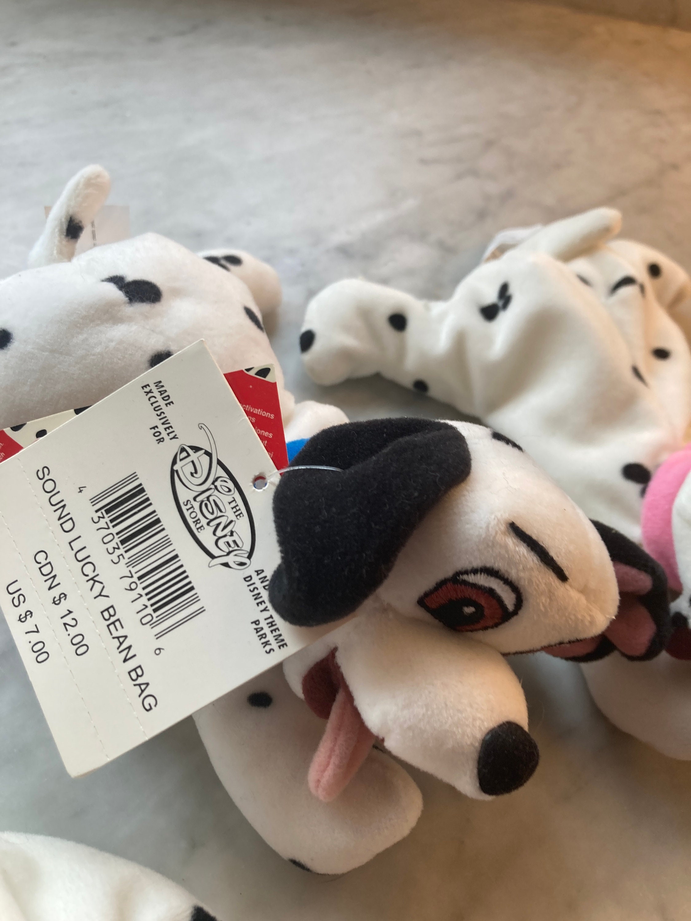 Vintage Beanies Disney 101 Dalmatians 2 Lucky's and 1 - Etsy
