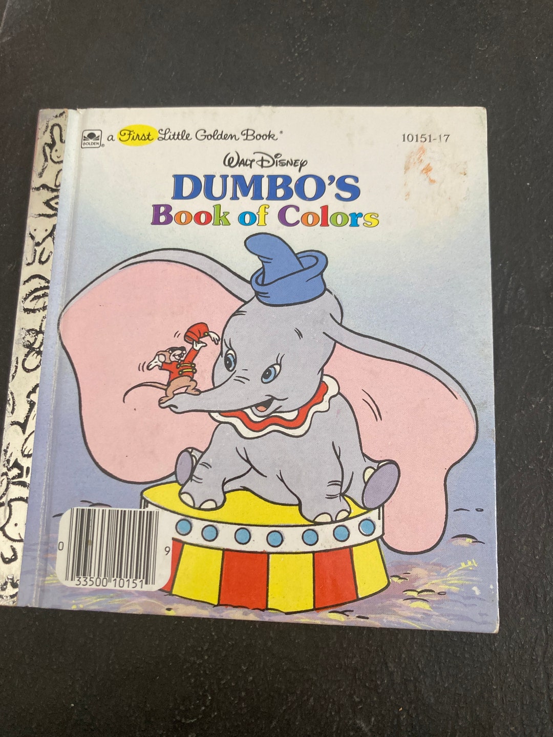 1988 Dumbo Book of Colors, Walt Disney, Little Golden Book - Etsy