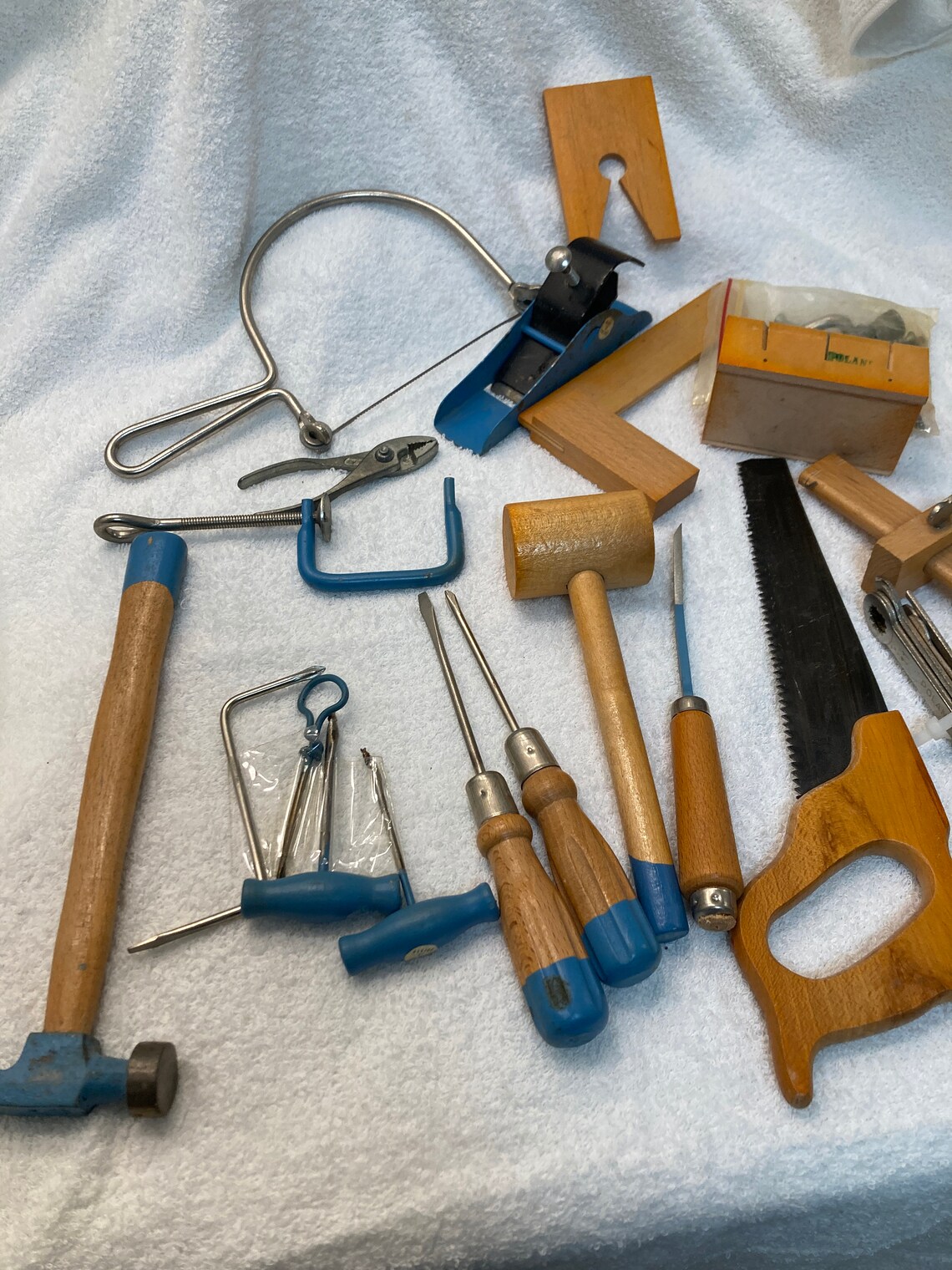 Vintage Billy Builder Wooden Tool Set and manual | Etsy