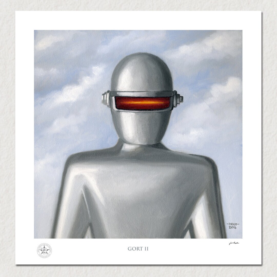 Poster Print - Gort Robot From the Day the Earth Stood Still Movie ...