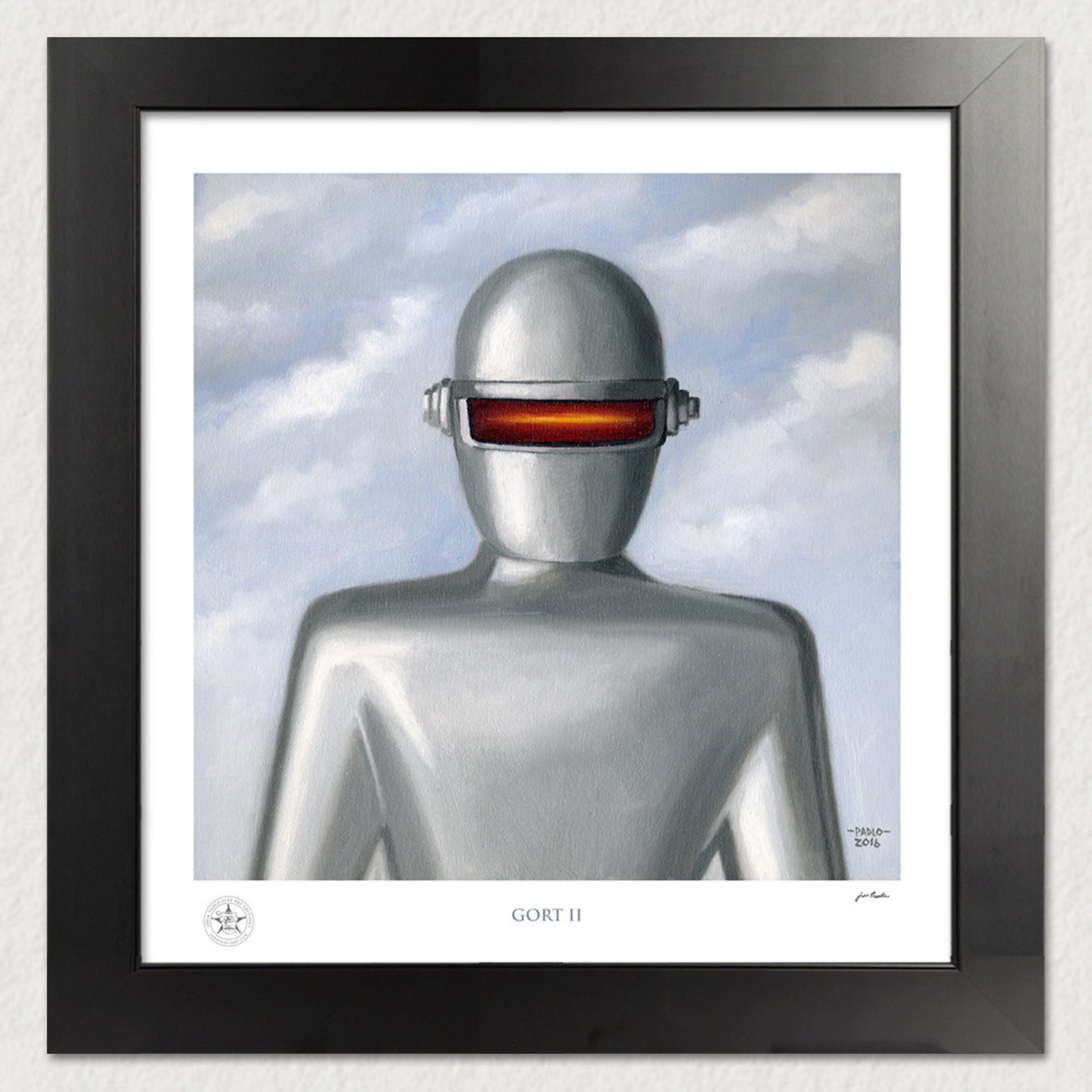 Poster Print Gort Robot from The Day the Earth Stood Still | Etsy