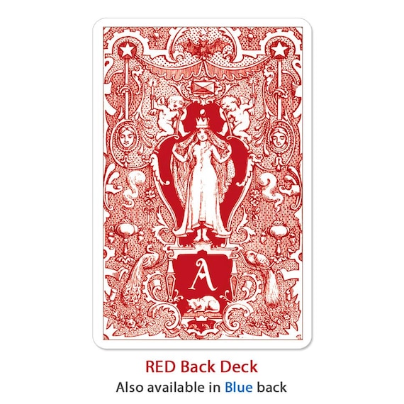 Playing Cards Back Red