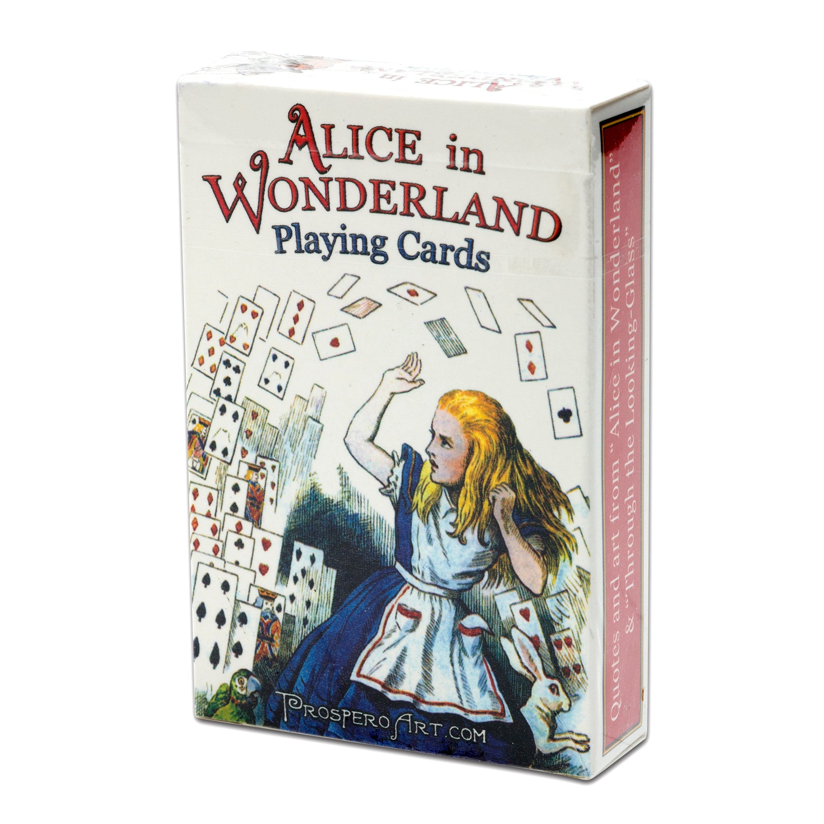 Alice in Wonderland Playing Cards Red Back Deck | Etsy