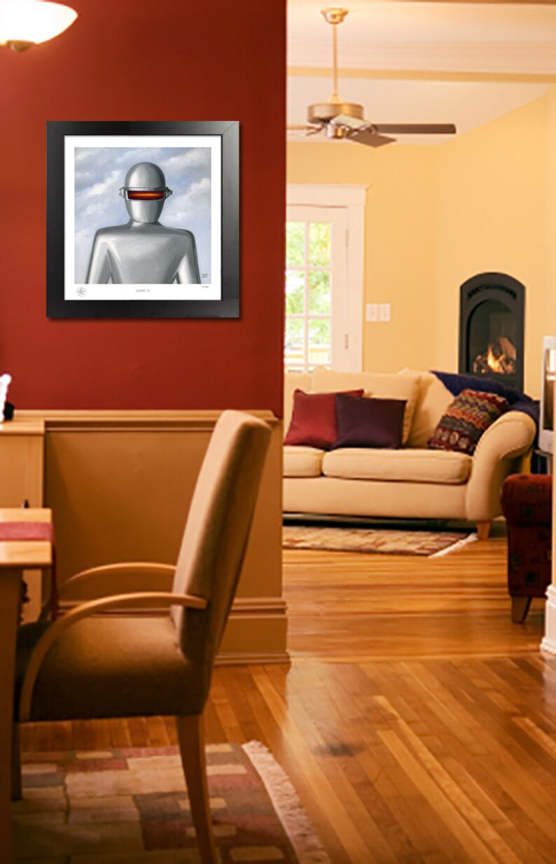 Poster Print - Gort Robot From the Day the Earth Stood Still Movie ...