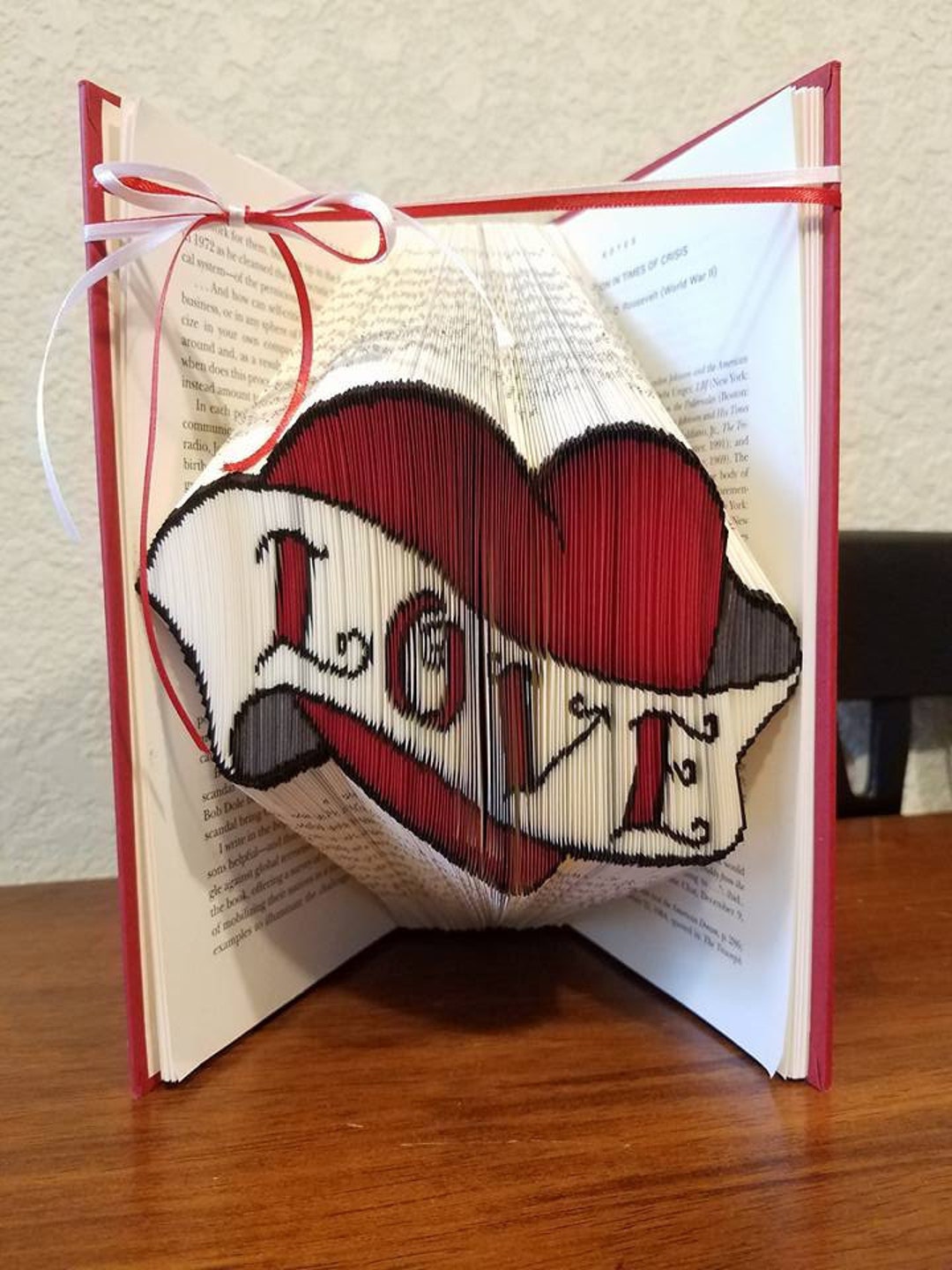 Custom Folded Page Book - Etsy
