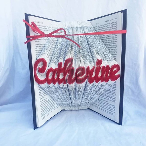 Title Wave Folded Page Books - Etsy