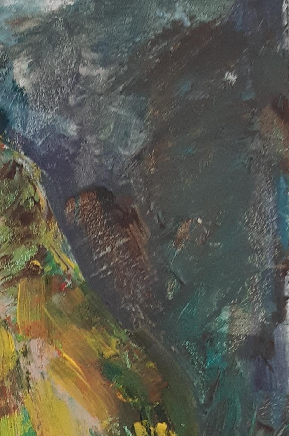 Abstract Painting Avant-garde Expressionisme Antique Oil - Etsy