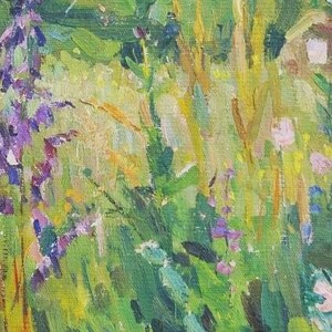 Impressionism Forest Landscape Woodland Scenery Antique Oil - Etsy