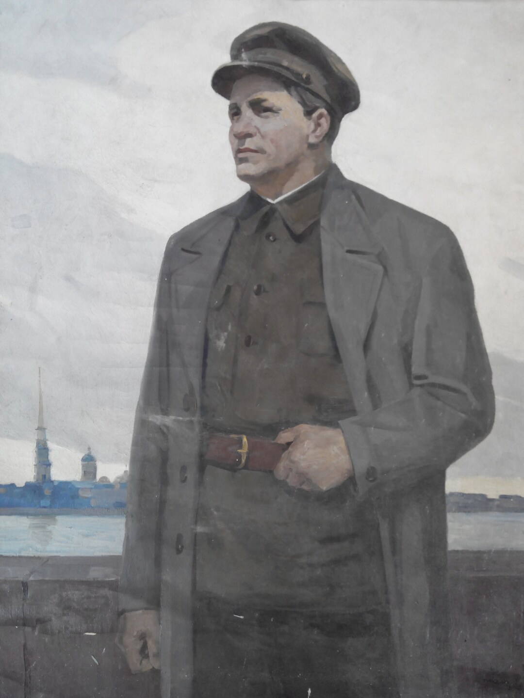 Battle Painting Portrait Soldier Armed Forces Antique Oil Painting ...