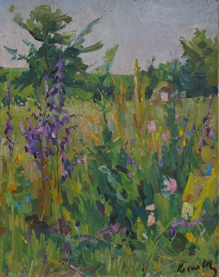 Impressionism Forest Landscape Woodland Scenery Antique Oil - Etsy