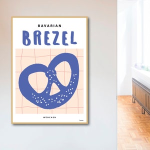 Banum Brezel Poster Brezel Prezel, Poster Munich Oktoberfest, Poster ...