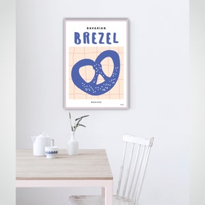 Banum Brezel Poster Brezel Prezel, Poster Munich Oktoberfest, Poster ...