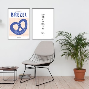 Banum Brezel Poster Brezel Prezel, Poster Munich Oktoberfest, Poster ...