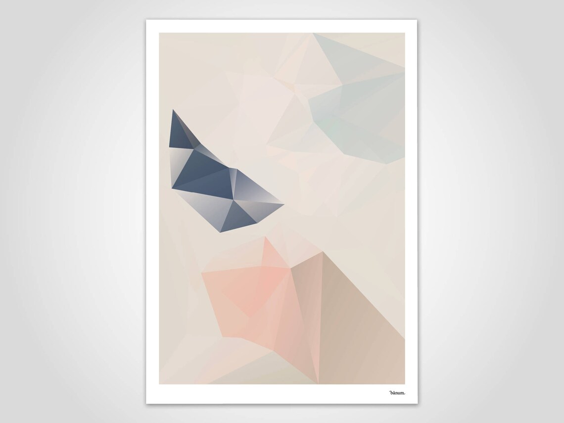 Set of 3 Pastel Posters Images Art Prints Abstract - Etsy