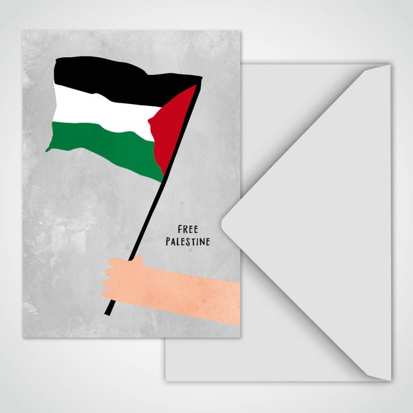 Palestine Donation Card - Etsy