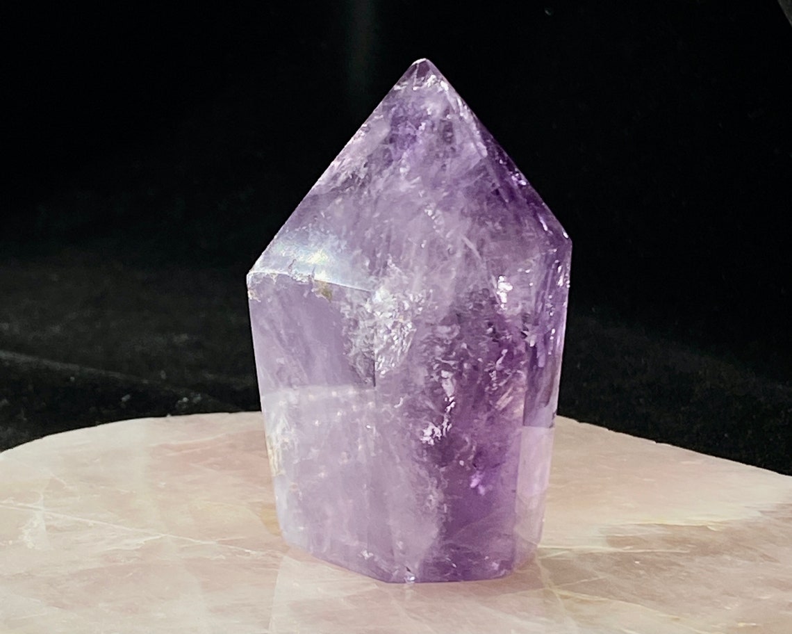 Amethyst Point Polished Amethyst Point Natural Amethyst | Etsy