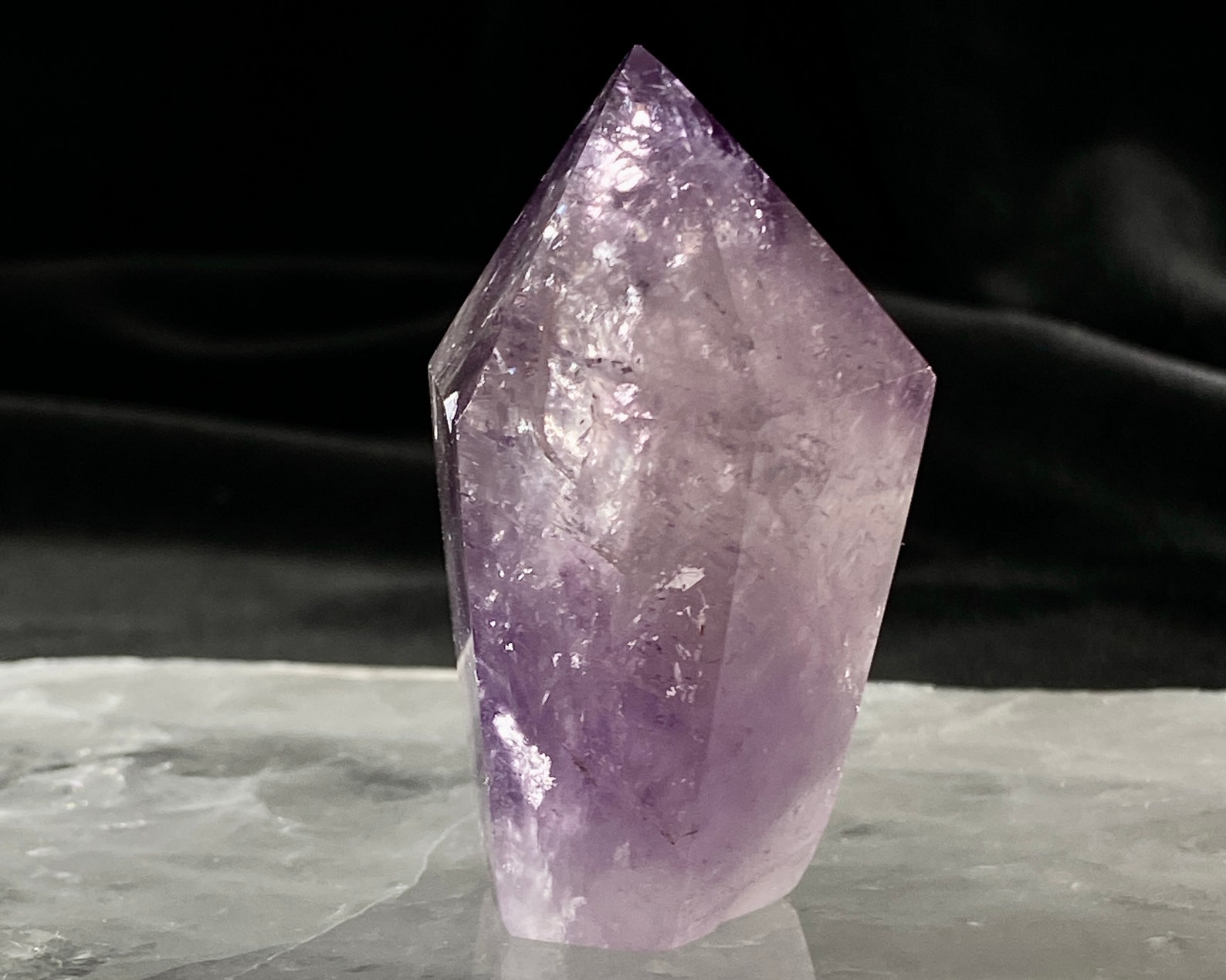 Amethyst Point, Polished Amethyst Point, Natural Amethyst Stone ...