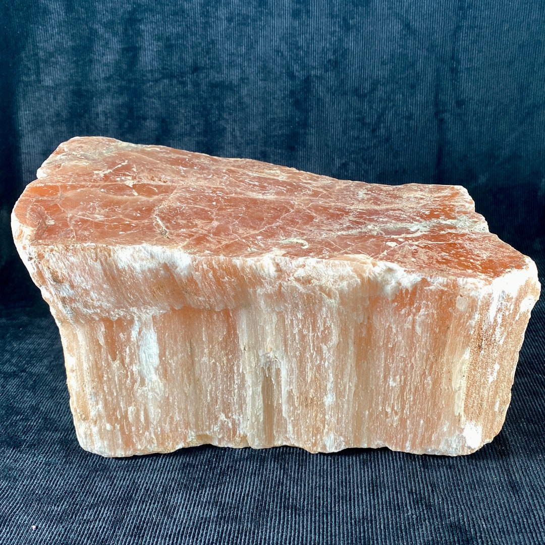 22.7 Lbs, 10.5lx6.5wx6.1h Gigantic Pink Selenite Rock, Raw Pink ...