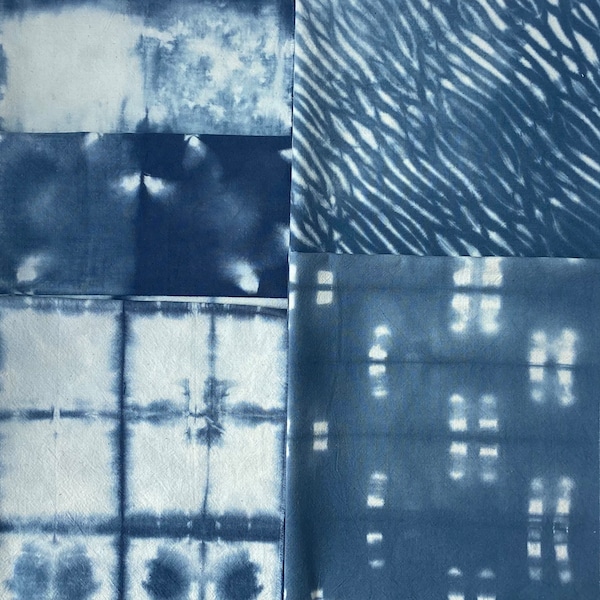 Shibori Fabric - Etsy UK