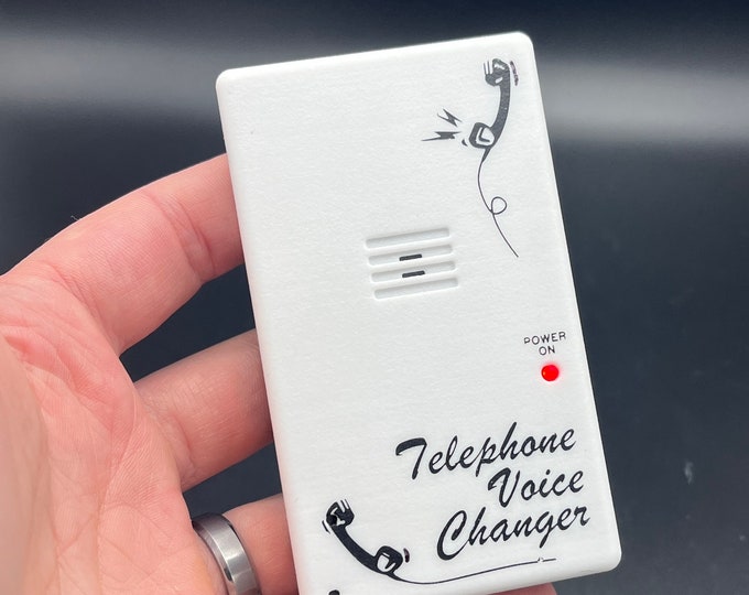 Goldtronic Deluxe Voice Changer Prop Replica Cosplay Inspired by Scream ...