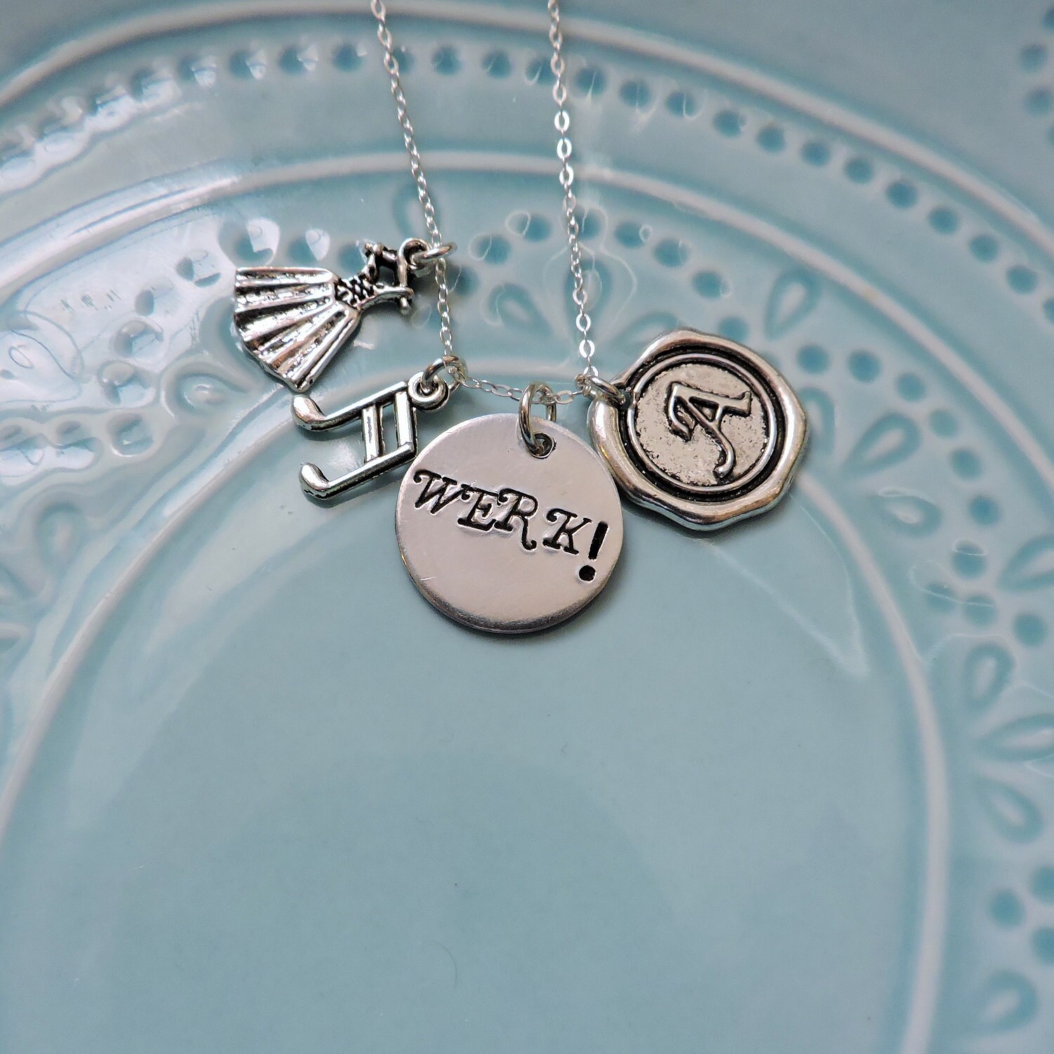 Hamilton Necklace the Schuyler Sisters WERK or WORK - Etsy