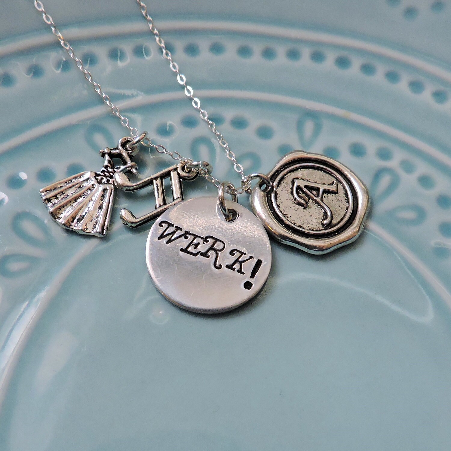 Hamilton Necklace the Schuyler Sisters WERK or WORK - Etsy