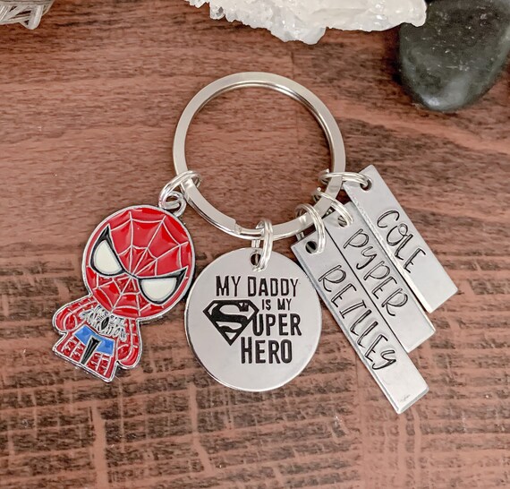 Fathers Day Gift My DADDY IS My SUPERHERO Personalized Name | Etsy