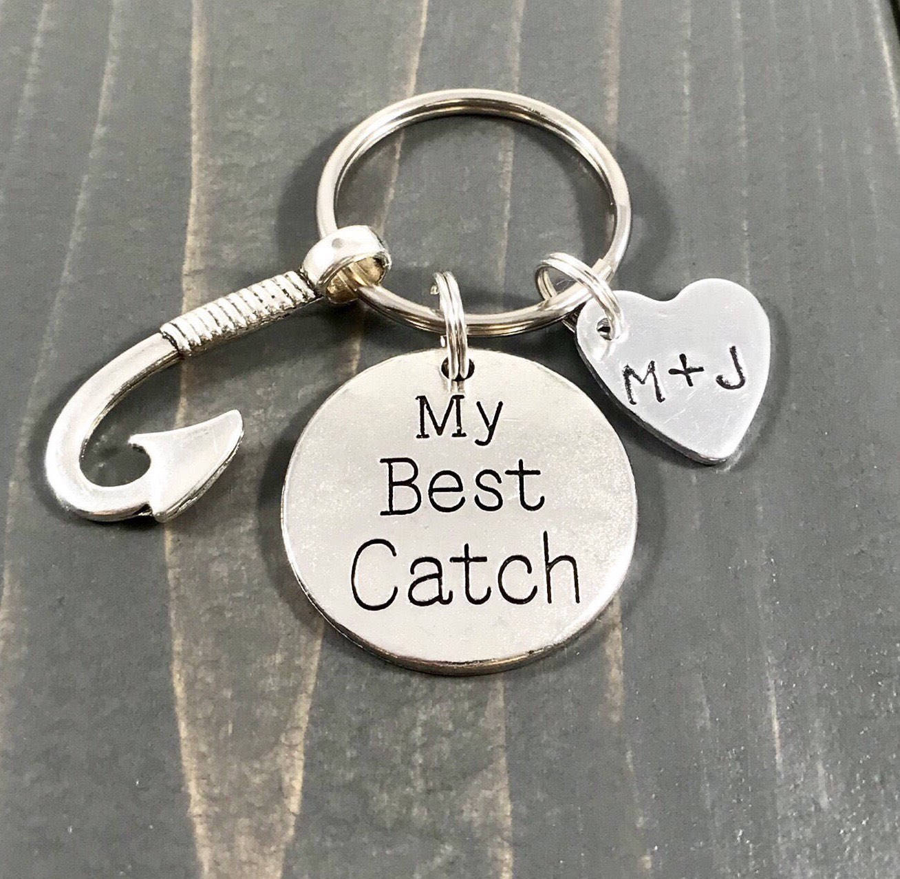 My Best Catch Keychain Anniversary Birthday Christmas Gift - Etsy