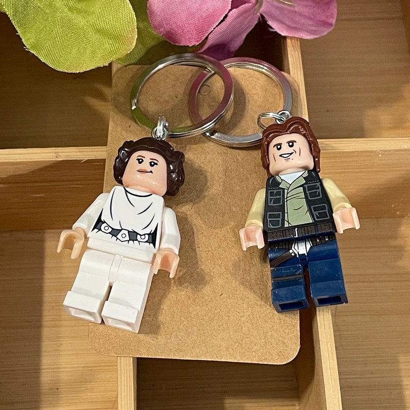 Custom Legos Minifigure Keychain - Etsy